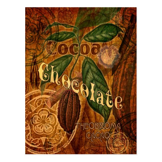 Chocolate Collage Postcard | Zazzle.com