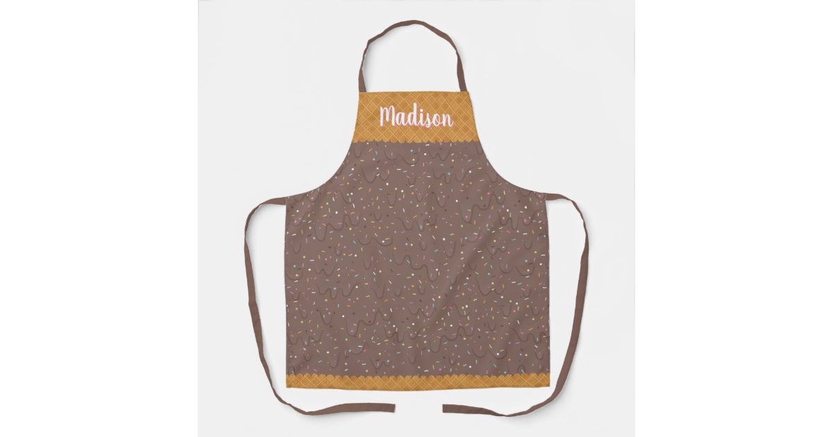 Chocolate Ice Cream Apron | Zazzle