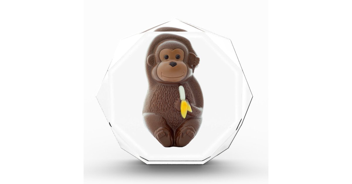 Chocolate Monkey Award | Zazzle