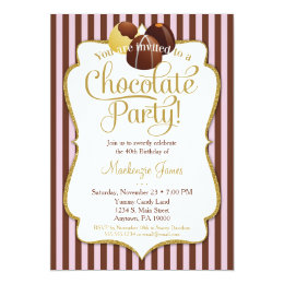 Dessert Party Invitations & Announcements | Zazzle
