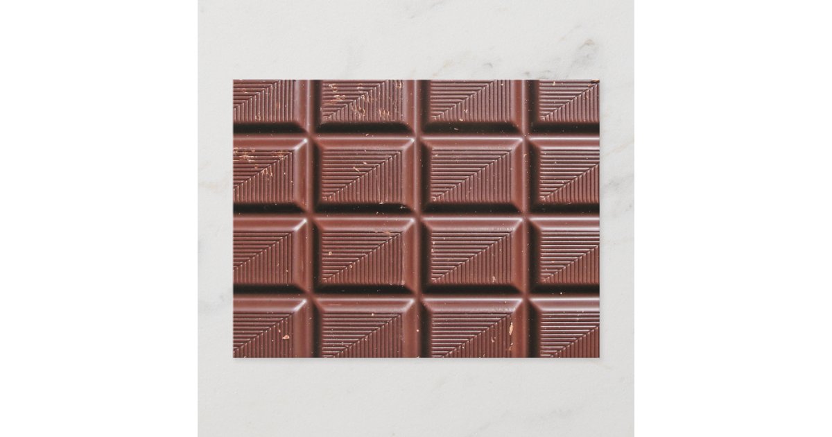 Chocolate Postcard | Zazzle
