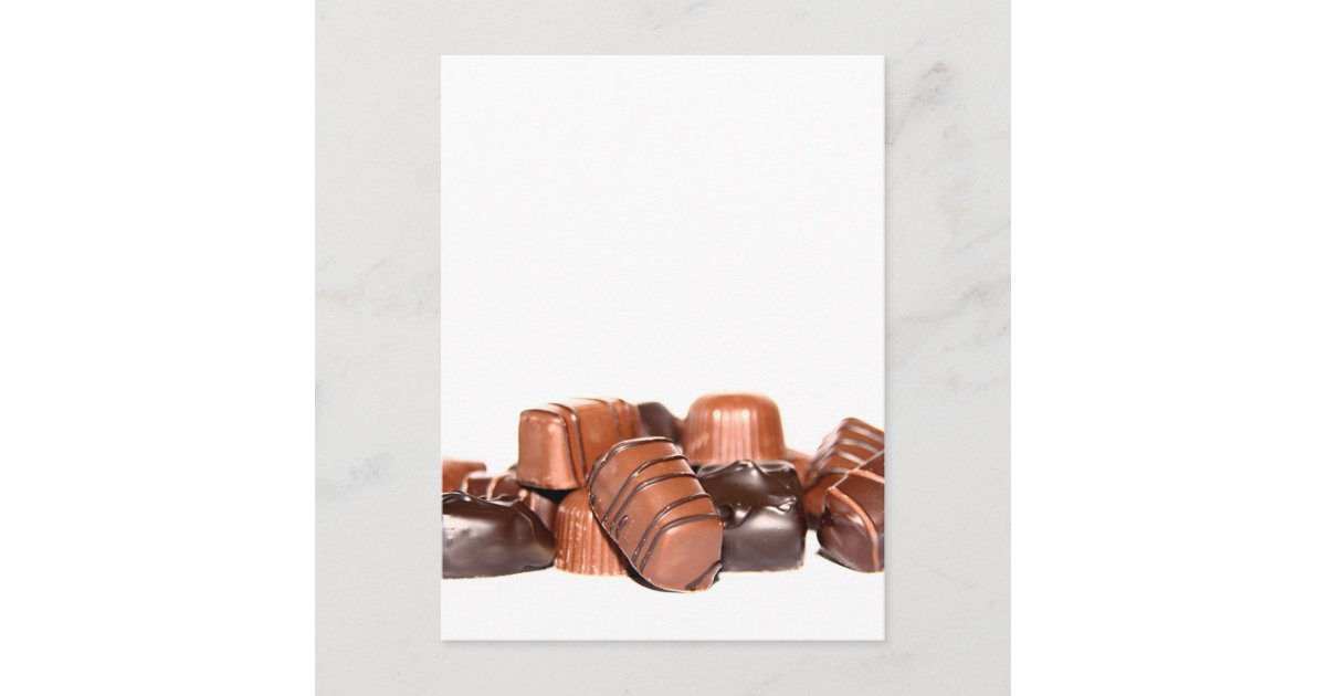Chocolate Postcard | Zazzle