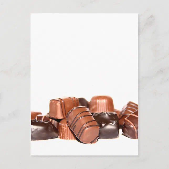 Chocolate Postcard | Zazzle