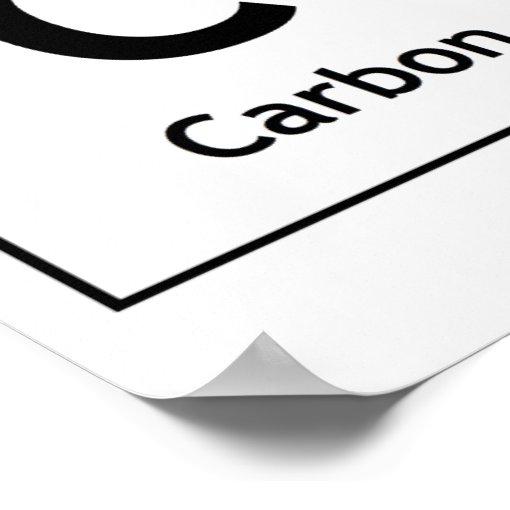 CHoCoLaTe Science Periodic Table Words Elements Poster | Zazzle