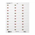 Chocolate Strawberry Label | Zazzle