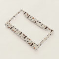 Chocolate Theme Pattern License Plate Frame | Zazzle