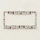 Chocolate Theme Pattern License Plate Frame | Zazzle
