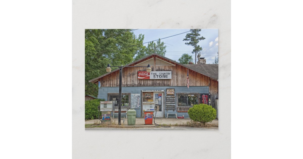 Choctaw Bluff General Store Alabama Postcard | Zazzle
