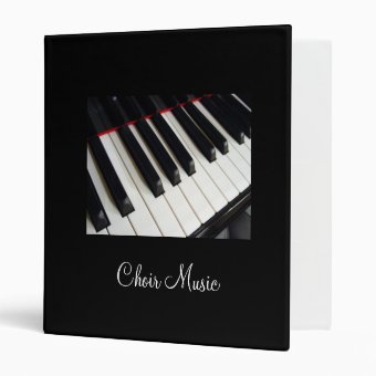 Choir Music Binder | Zazzle