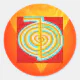 CHOKURAY : CHO KU RAY Reiki Healing Symbol Classic Round Sticker | Zazzle