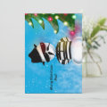 Cholo Snowman Foo Christmas Tree Lights Snow Invitation | Zazzle