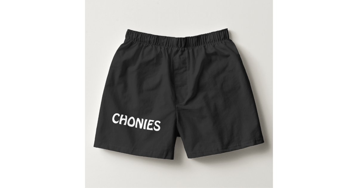 Chonies Men's Boxer Underwear Shorts | Zazzle
