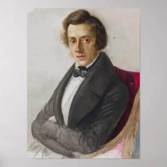 Chopin Portrait Poster | Zazzle