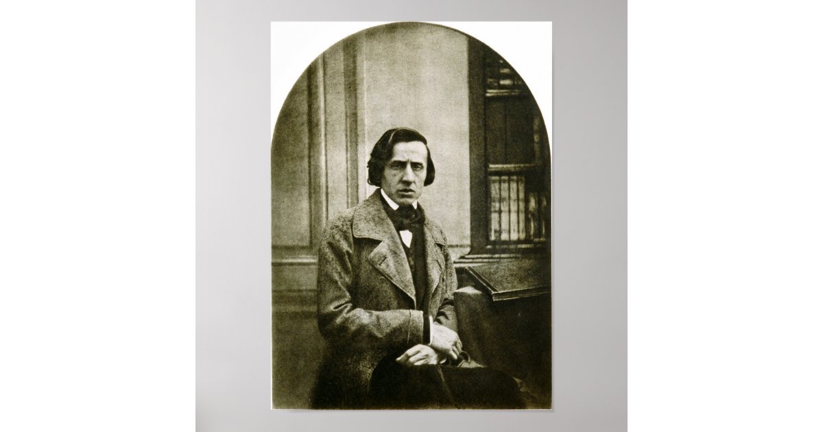 Chopin Portrait Poster | Zazzle