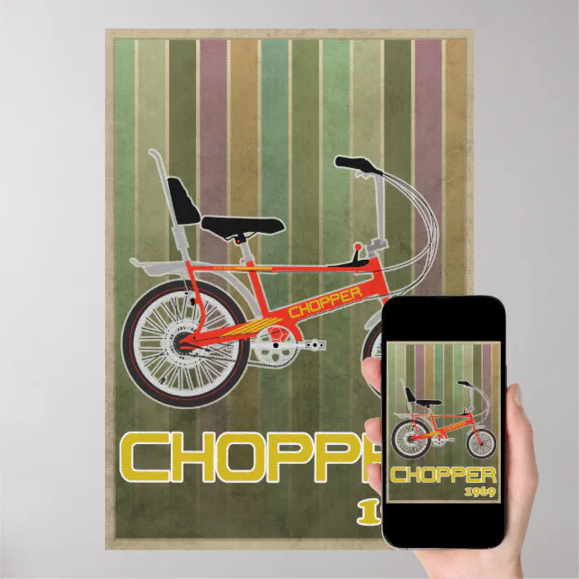 Chopper Bike Poster | Zazzle