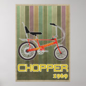 Chopper Bike Poster | Zazzle