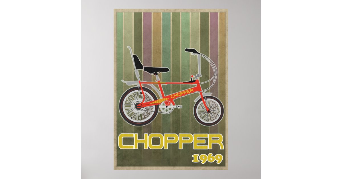 Chopper Bike Poster | Zazzle