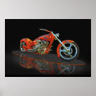 Chopper Bike Poster | Zazzle.com