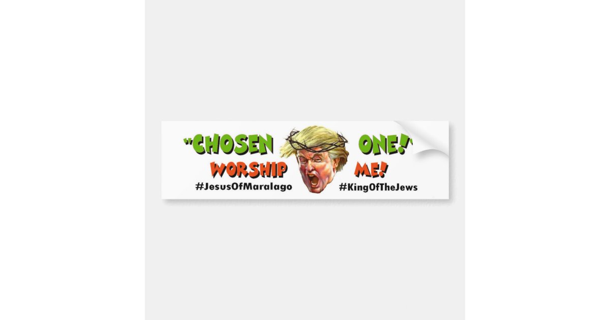 Chosen One! bumper sticker | Zazzle