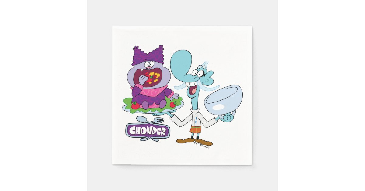 Chowder and Mung Daal Napkins | Zazzle