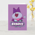 Chowder Waving Card | Zazzle