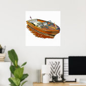 Chris Craft Continental Poster | Zazzle