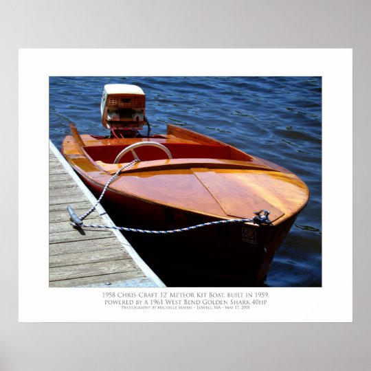 Chris-Craft Poster | Zazzle.com