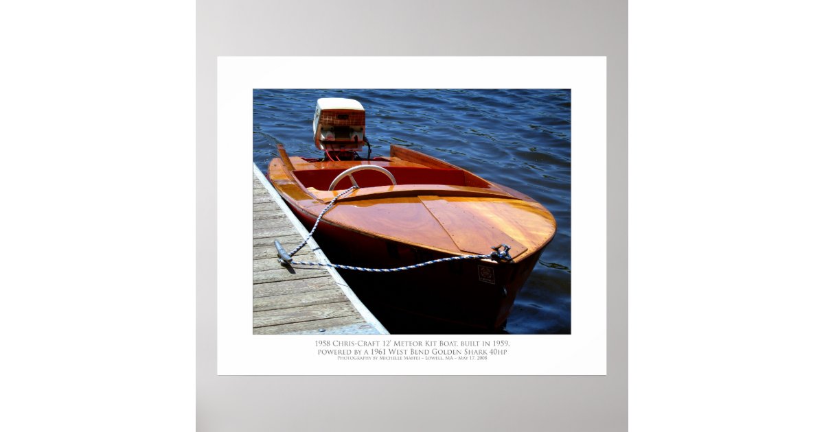 Chris-Craft Poster | Zazzle