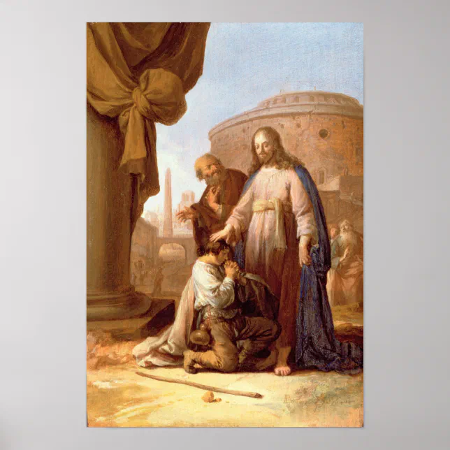 Christ and the Rich Young Ruler, 1640 Poster | Zazzle