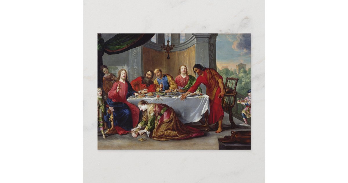 Christ in the House of Simon the Pharisee Postcard | Zazzle