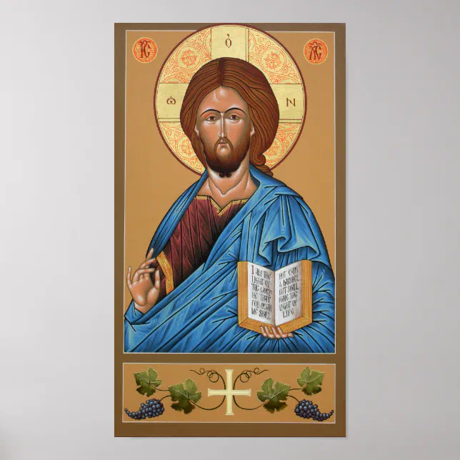 Christ the Light-giver Poster | Zazzle