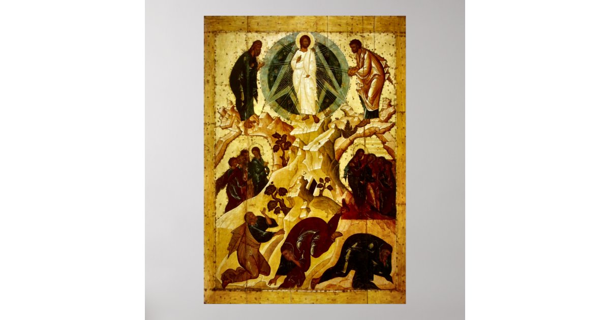 Christ Transfiguration Poster | Zazzle