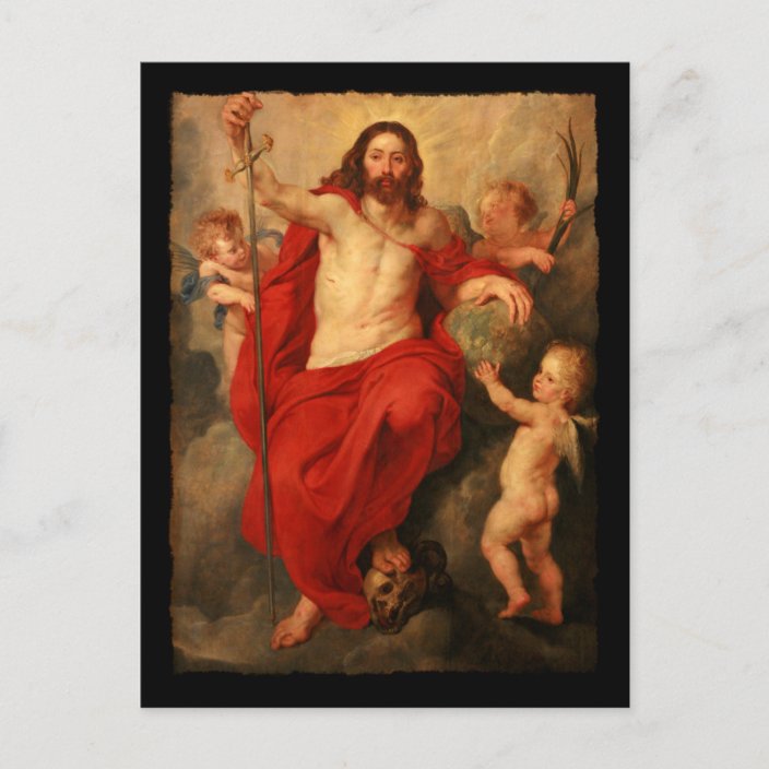 Christ Triumph Over Sin and Death Postcard | Zazzle.com