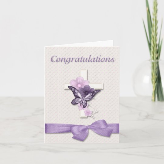 Christening Congratulations Card | Zazzle.com