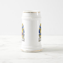 Christensen Family Crest Beer Stein | Zazzle