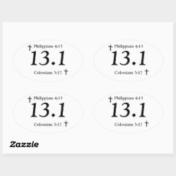 Christian 13.1 Sticker | Zazzle
