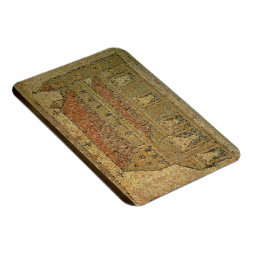Christian basilica, mosaic pavement, Roman period, Magnet | Zazzle
