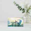 Christian Bible Cross QR Code Religious Church Business Card | Zazzle