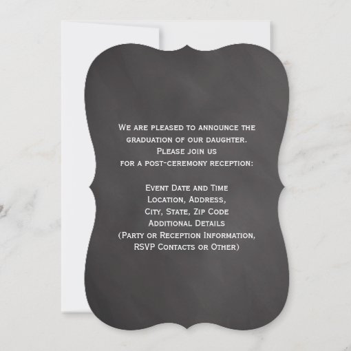 Christian Bible Scripture Verse Custom Graduation Announcement | Zazzle