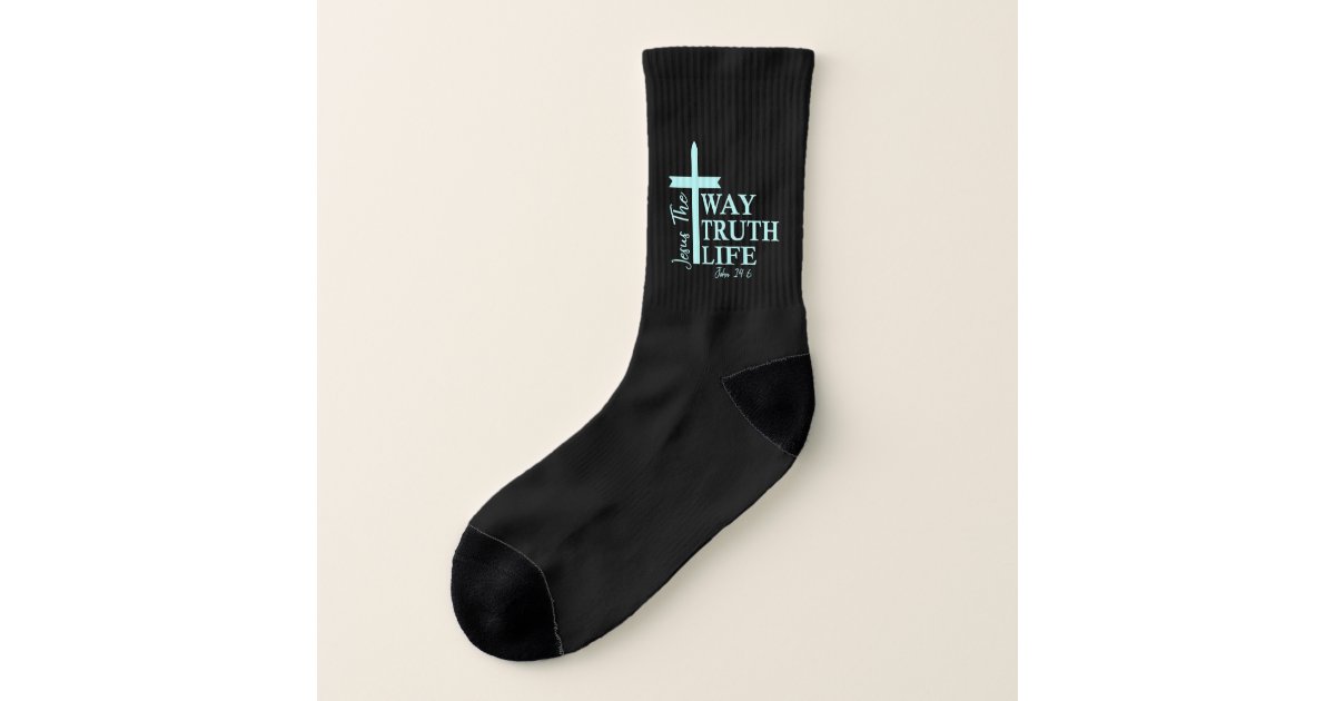Christian Bible Verse John Socks | Zazzle