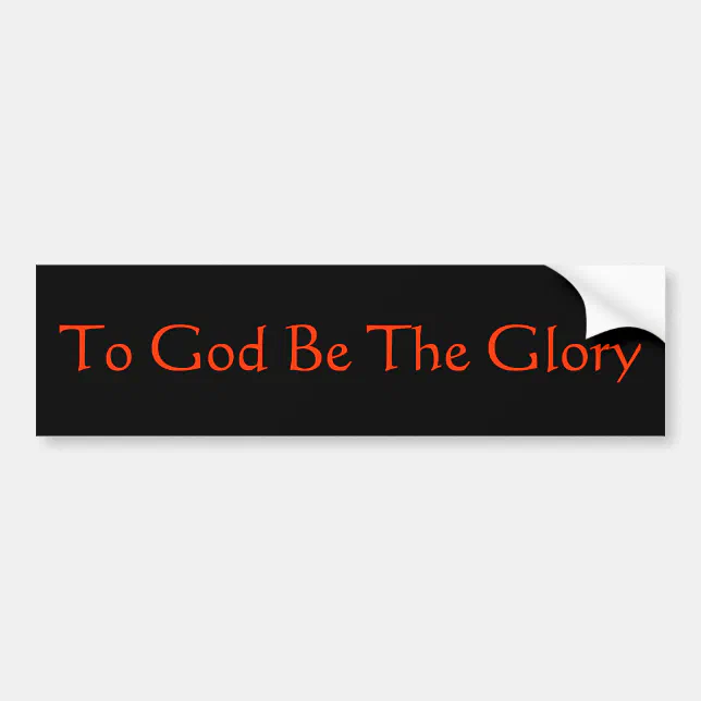 Christian Bumper Sticker | Zazzle