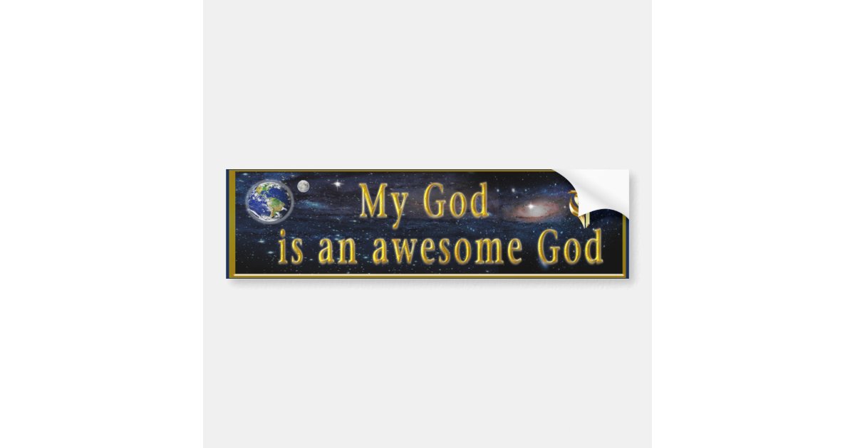 Christian Bumper Sticker | Zazzle