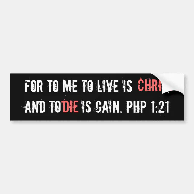Christian Bumperstickers Bumper Sticker | Zazzle