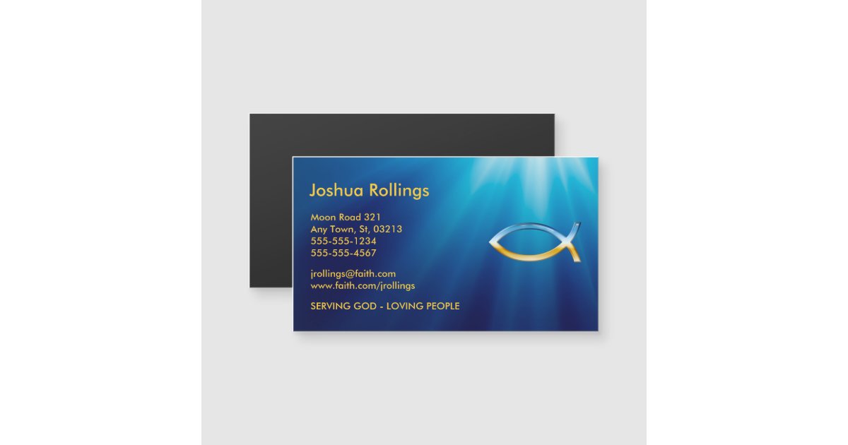 Christian Business Card | Zazzle