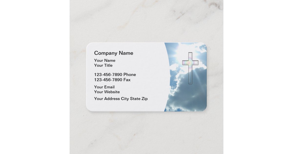 Christian Business Card Design | Zazzle.com