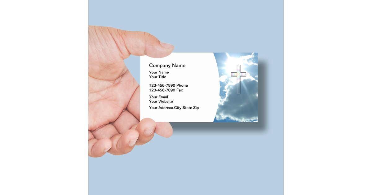 Christian Business Card Design | Zazzle