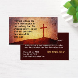Christian Business Cards | Zazzle