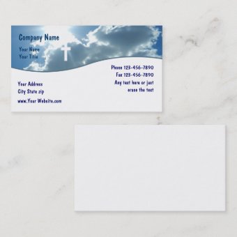Christian Business Cards | Zazzle