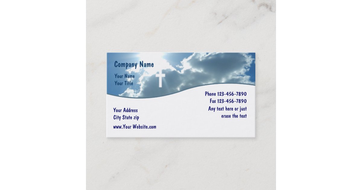 Christian Business Cards | Zazzle