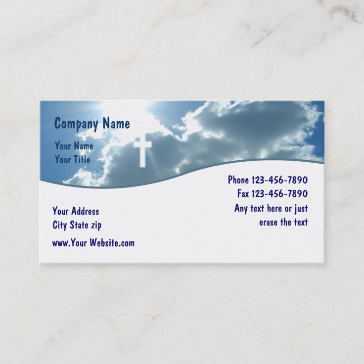 Christian Business Cards | Zazzle